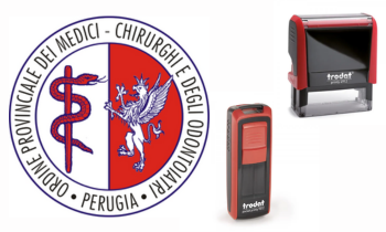 Timbro con logo Ordine
